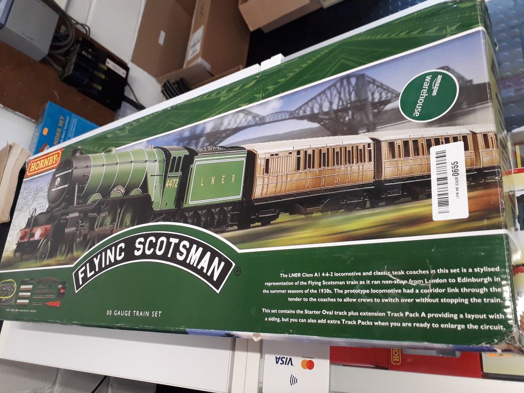 R1255 Hornby Flying Scotsman Train Set - Complete, Excellent Condition ...