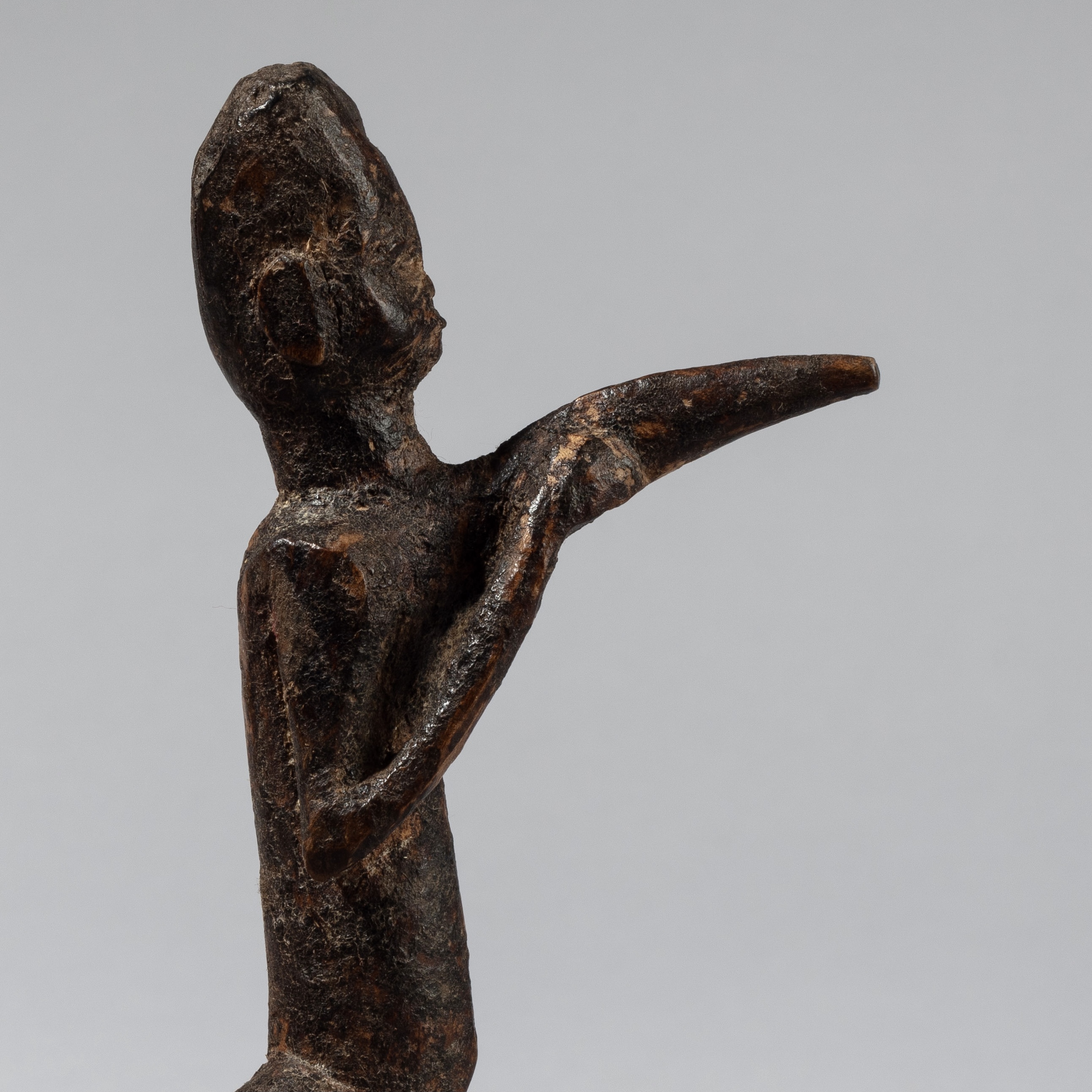 Lobi tribe statue from Burkina Faso African art nice patina and side ...